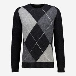 Ferrante Dunkelgrauer Pullover aus Wollmischung