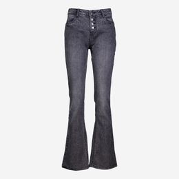 Aniston Graue Flared Fit Jeans