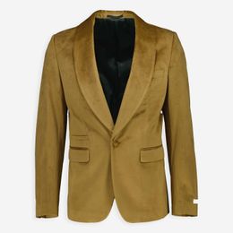 Brauner Blazer mit Knopfleiste
