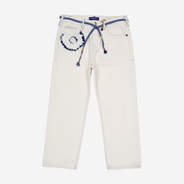 Scotch & Soda Weiße Straight Fit The Vert Jeans