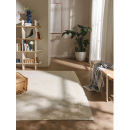 benuta Pure Juteteppich Jutta Ivory 80x150 cm - Moderner Kurzflor-Teppich f&uuml;r Wohnzimmer