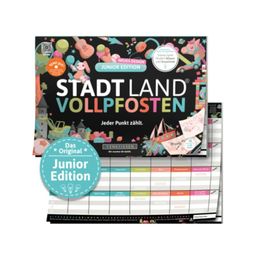 Spiel - DENKRIESEN - STADT LAND VOLLPFOSTEN - JUNIOR EDITION "Jeder P | Gr.: onesize