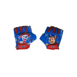 Kinder Fahrradhandschuhe Jungen PAW PATROL fingerlos Einheitsgröße in Blau | Gr.: onesize
