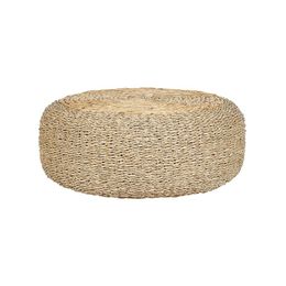 Beliani Pouf BACKAN in Beige - (W) 50 x (H) 20 x (L) 50 cm | Gr.: onesize
