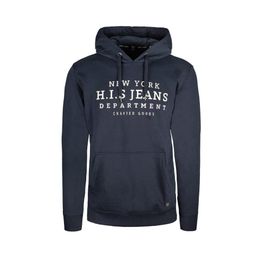 H.I.S. HIS Kapuzensweatshirt Hoodie Crafted Goods in navy | Gr.: L
