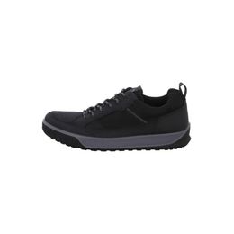 Ecco Komfort Schn&uuml;rschuhe in Schwarz | Gr.: 48