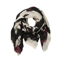 Betty Barclay Tuch mit Blumenprint in Cream/Dark Red | Gr.: onesize