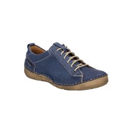 Josef Seibel Komfort Schn&uuml;rschuhe in Blau | Gr.: 44