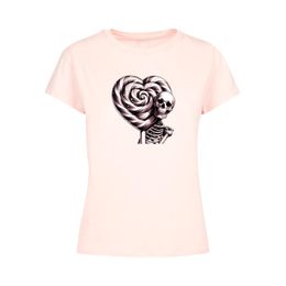 F4NT4STIC Box Tee S&uuml;&szlig;e S&uuml;&szlig;igkeiten Herzform Liebe in pink | Gr.: XL