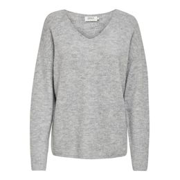 Only Strickpullover in Light Grey Melange | Gr.: L