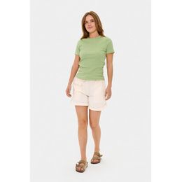 Saint Tropez T-shirt AsterSZ Gerade Passform in Smoke Green | Gr.: M