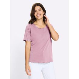 Sieh an! Kurzarm-Shirt in ros&eacute; | Gr.: 48