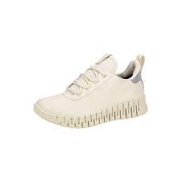 Ecco Komfort Schn&uuml;rschuhe in Beige | Gr.: 42