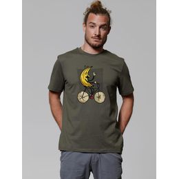 wat? Apparel T-Shirt Banana Rider in Khaki | Gr.: 48