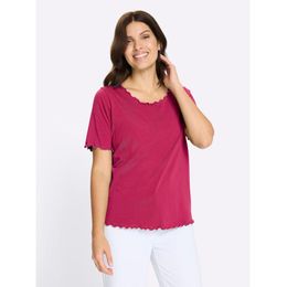 Sieh an! Kurzarm-Shirt in pink | Gr.: 40