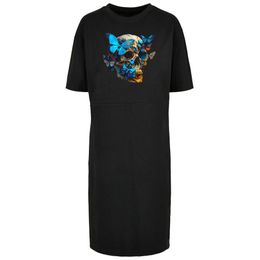 F4NT4STIC Oversize Kleid Skull in schwarz | Gr.: L