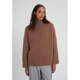 Style Republic Rollkragenpullover OVERSIZED BOXY Kaschmir-Woll-Gemisch in Mocha | Gr.: S