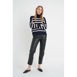 Inwear Strickpullover TenleyIW Oversize fit in Blue / White | Gr.: L