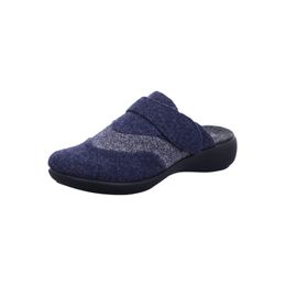 Westland Komfort Slipper f&uuml;r Damen in dunkel-blau | Gr.: 43