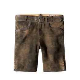 Stockerpoint Lederhose "Fred" in bison gespeckt | Gr.: 50