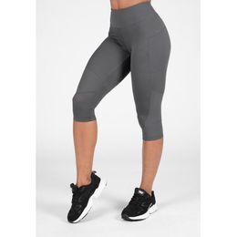 Gorilla Wear Kurz geschnittene Leggings - Monroe - Grau | Gr.: XL
