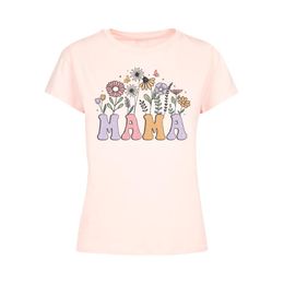 F4NT4STIC Box Tee Muttertags Blumen Mama in pink | Gr.: S