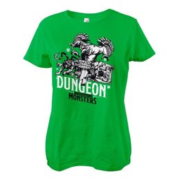 Dungeons and Dragons Shirt "D&D Dung. Monsters" in Gr&uuml;n | Gr.: L