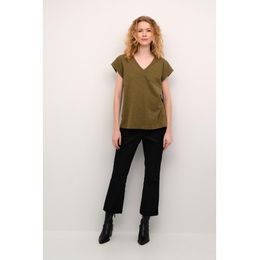 Culture T-shirt CUbiana Regular fit in Burnt Olive | Gr.: M