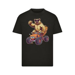 F4NT4STIC T-Shirt Monster Truck Cooler B&auml;r in schwarz | Gr.: 110/116