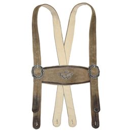 JCC Hosentr&auml;ger 31023119 in brown, dark brown, sand | Gr.: 48