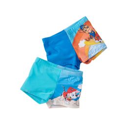 2er Pack PAW PATROL Badehose Schwimmhose Badekleidung Hose in blau | Gr.: 122/128