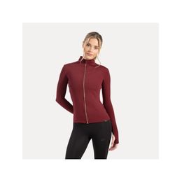 Smilodox Trainingsjacke Kenna Gold in Bordeaux | Gr.: XL