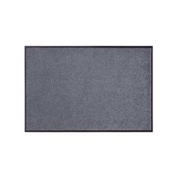 Hanse Home Fu&szlig;matte "Wash & Clean" in Grau | Gr.: 90 x 150 cm