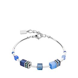 COEUR DE LION Armband - GeoCUBE&reg; Iconic Lite Armband - Gr. ONE SIZE - in Blau - f&uuml;r Damen