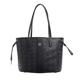 MCM Shopper - Liz Vi Shopper Sml Bk, One Size - Gr. unisize - in Schwarz - f&uuml;r Damen