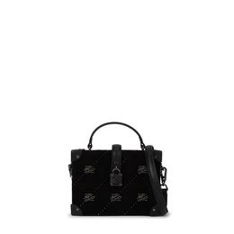 K by KARL LAGERFELD Karl Lagerfeld Handtasche 'Autograph' Damen Gr&ouml;&szlig;e One Size schwarz / silber