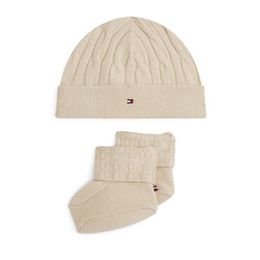 Tommy Hilfiger Set M&auml;dchen Gr&ouml;&szlig;e 89/164 sand