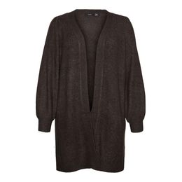 Vero Moda Curve Strickjacke 'VMRubellefile' Damen Gr&ouml;&szlig;e XL grau