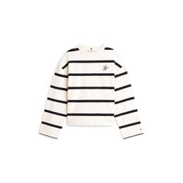 Tommy Hilfiger Sweatshirt female size XS Ecru / Black