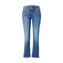 Herrlicher Jeans 'Pearl' Damen Gr&ouml;&szlig;e 25 blue denim / brokat / schwarz