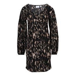 Vila Petite Kleid 'CAIA' Damen Gr&ouml;&szlig;e 38 braun / hellbraun / schwarz Winterkleid