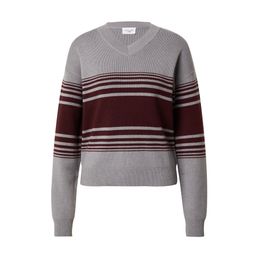 About You X Toni Garrn Pullover 'Penelope' Damen Gr&ouml;&szlig;e S grau / rot