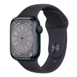 Apple Watch Series 8 (2022) GPS + Cellular 41 mm - Aluminium Mitternacht - Sportarmband Midnight