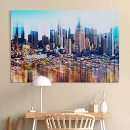 Akustikbild Manhattan Skyline Urban Stretch