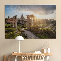 Akustikbild Forum Romanum bei Sonnenaufgang
