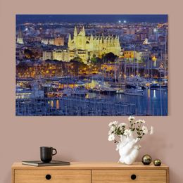 Akustikbild Palma de Mallorca City Skyline und Hafen
