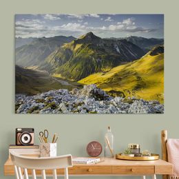 Akustikbild Berge und Tal der Lechtaler Alpen in Tirol