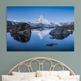 Akustikbild Stellisee vor dem Matterhorn