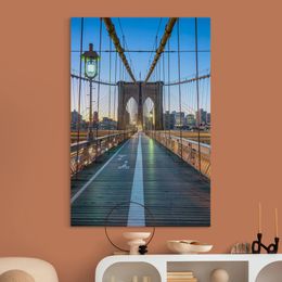 Akustikbild Morgenblick von der Brooklyn Bridge