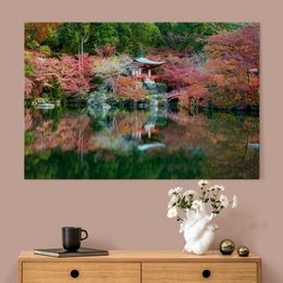 Akustikbild Daigo ji Tempel im Herbst